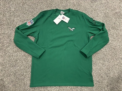 Philadelphia Eagles Kelly Green Nike 2024 Sideline Coaches Long Sleeve ...