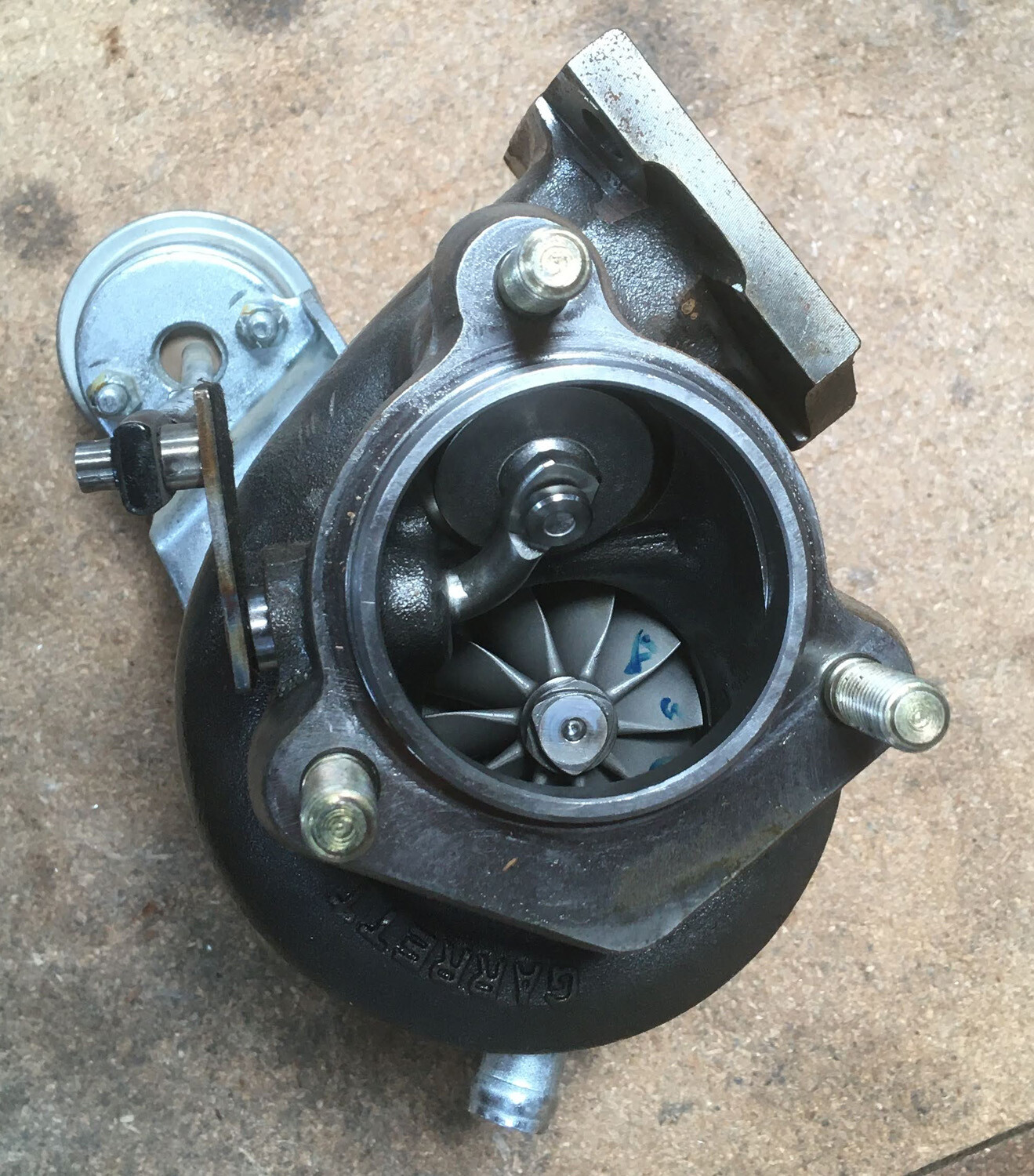 GENUINE GARRETT TB25 Turbocharger 2674A150 OE PERKINS PHASER 135T ...