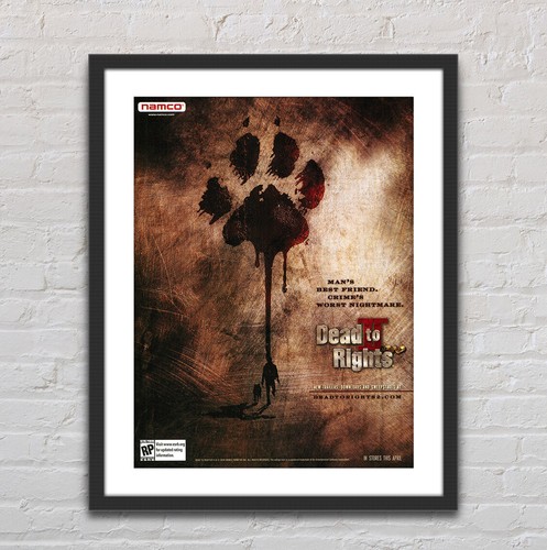 Dead To Rights II PS2 XBOX Glossy Poster Print 18" x 24" G0204 | eBay