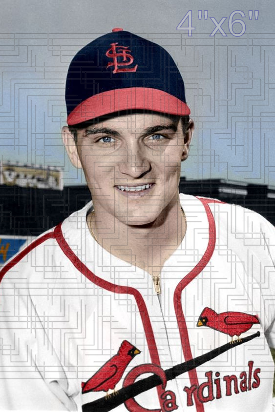Larry Miggins - 1948 St. Louis Cardinals - choose a style - colorized ...