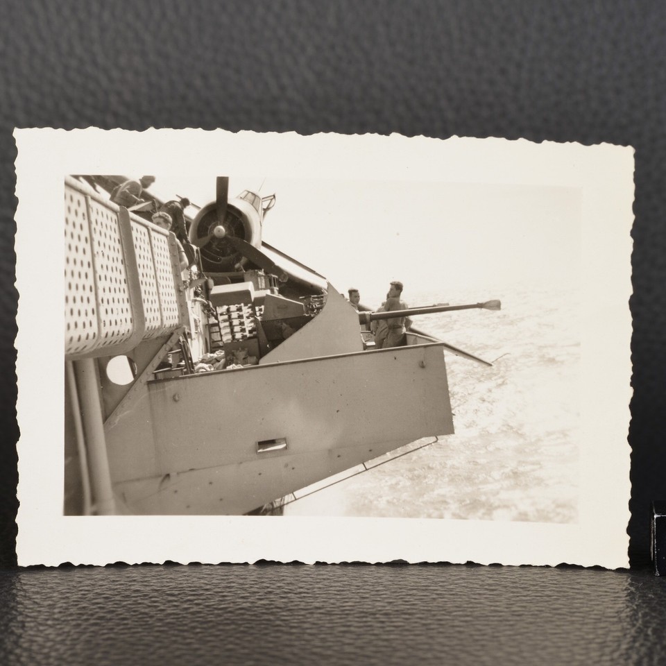 Photography Original Military Aviation Crash Aircraft Carrier France # ...
