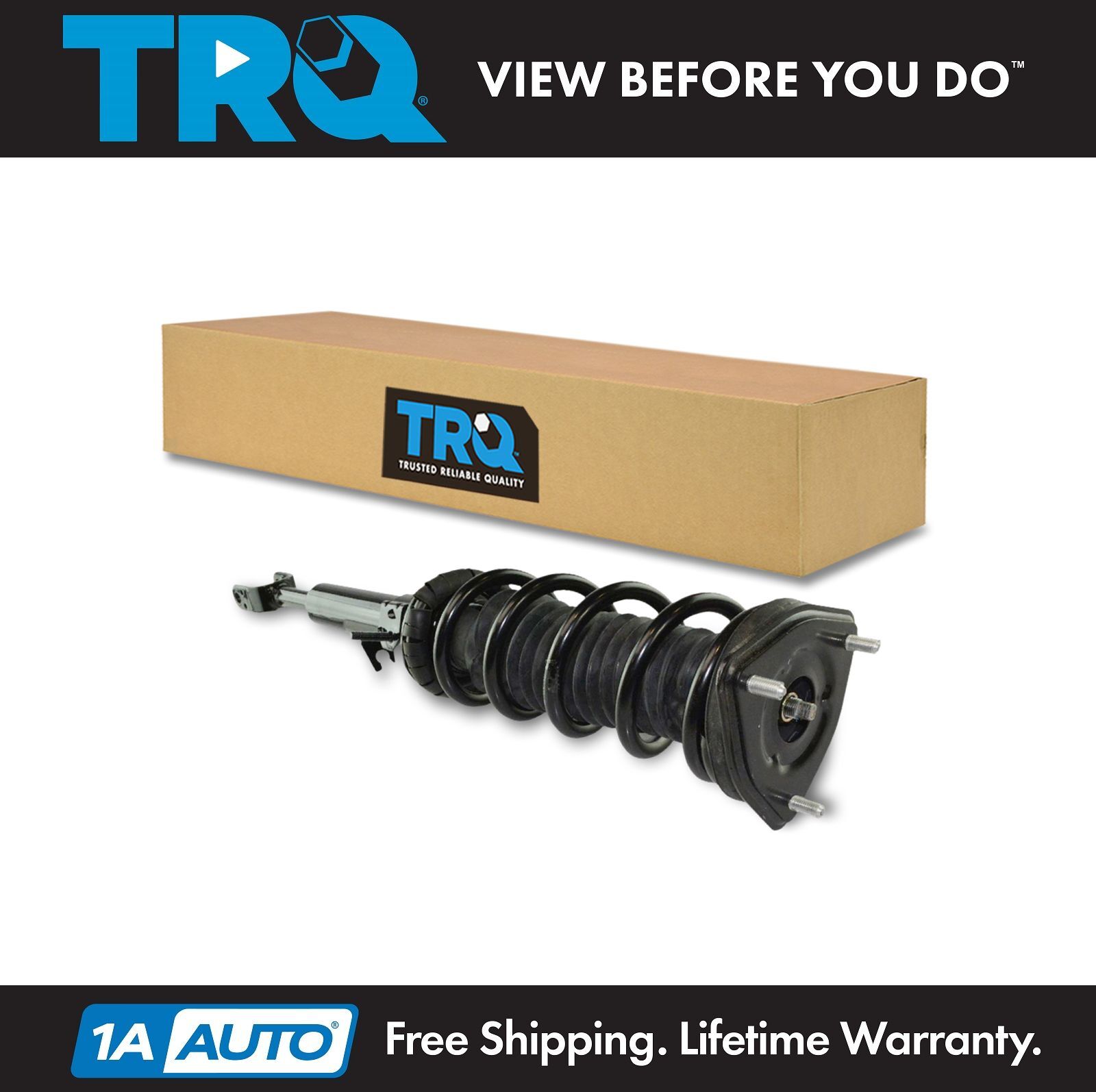 TRQ Front Loaded Quick Complete Shock Strut Passenger Side for G35 2dr ...