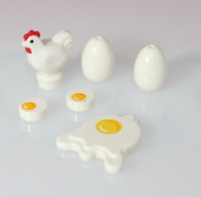 NEW LEGO Chicken Easter Egg Combo flat Eggs BAM 2023 6 TOTAL PIECES | eBay