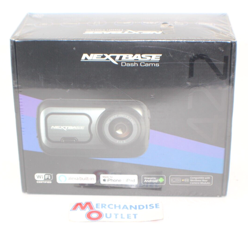 Nextbase 422GW Full 1440p HD Recording WiFi GPS Bluetooth Enabled Dash ...