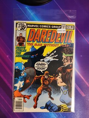 DAREDEVIL #157 VOL. 1 HIGHER GRADE 1ST APP NEWSSTAND MARVEL COMIC BOOK ...