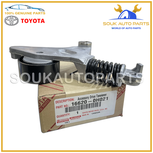 16620-0H021 Genuine Toyota TENSIONER ASSY, V-RIBBED BELT 166200H021 OEM ...