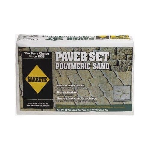 Paver Set Gray Polymeric Sand 50 Lbs. Sakrete 65300036 for sale online ...