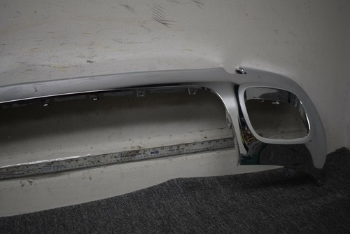 MERCEDES BENZ REAR CHROME BUMPER VALANCE FACTORY OEM | eBay