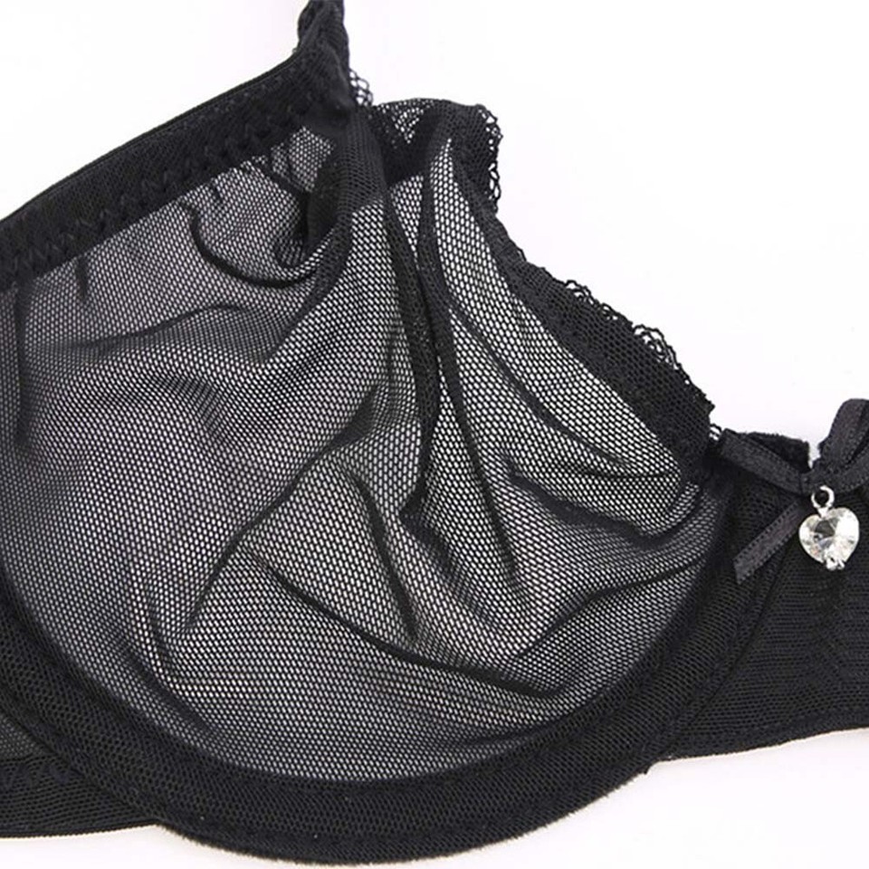 Lady Bras Set Underwire See Through Sexy Lingerie Lace G-string Briefs ...