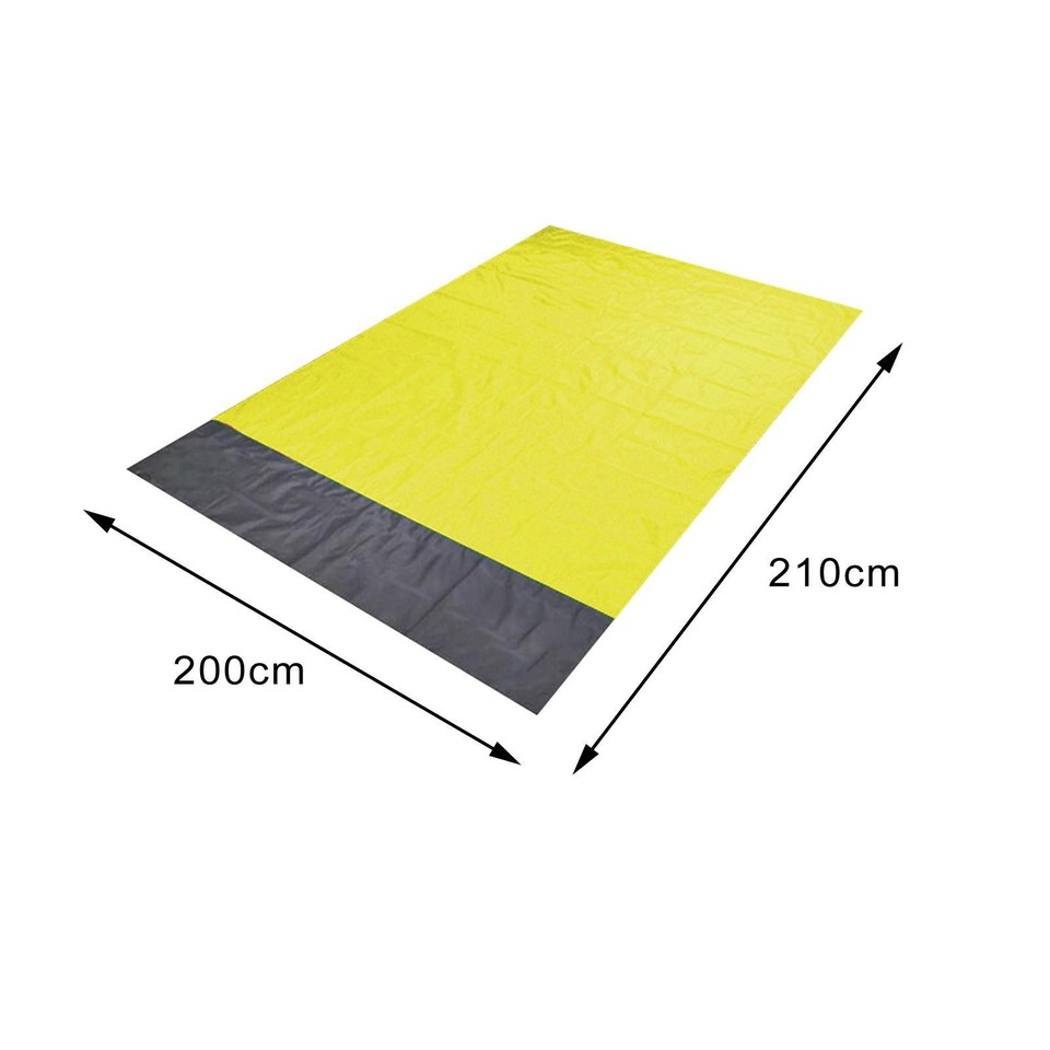 Picnic Blanket 210x200cm Portable Outdoor Mats Large Picnic Mat Garden ...