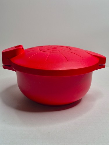Cook's Essentials 3 Qt One-Touch Microwave Pressure Cooker Red Open Box ...