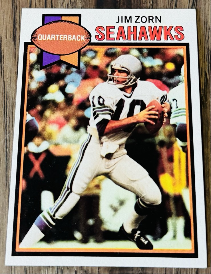 1979 Topps Jim Zorn Seattle Seahawks #174 | eBay