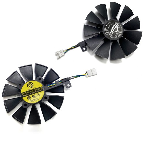 For ASUS ROG STRIX GTX1060 1070 1080TI Replacement Cooling Fan ...
