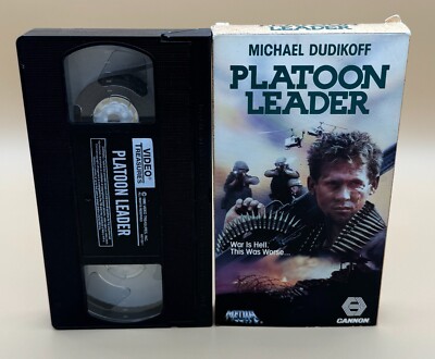 PLATOON LEADER (1988) VHS Video Treasures Cannon Films Michael Dudikoff ...
