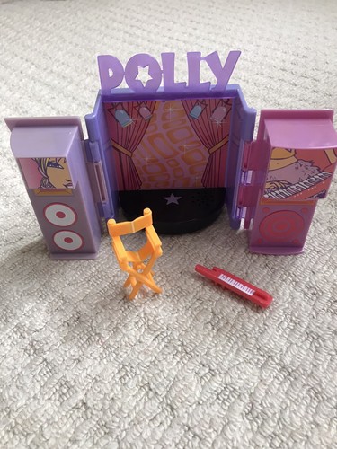 Vintage 2002 POLLY POCKET Polly ROCK'n POP Concert Stage Battery ...