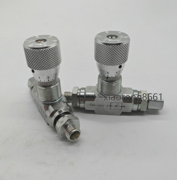 Flow Control bidirectional hydraulic restrictor valve STB-G3/8 W /L08 ...