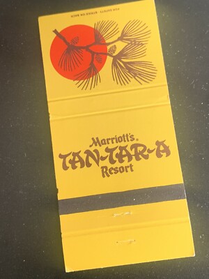 Vintage Missouri Matchbook: “Marriott’s TAN-TAR-A Resort” Osage Beach ...