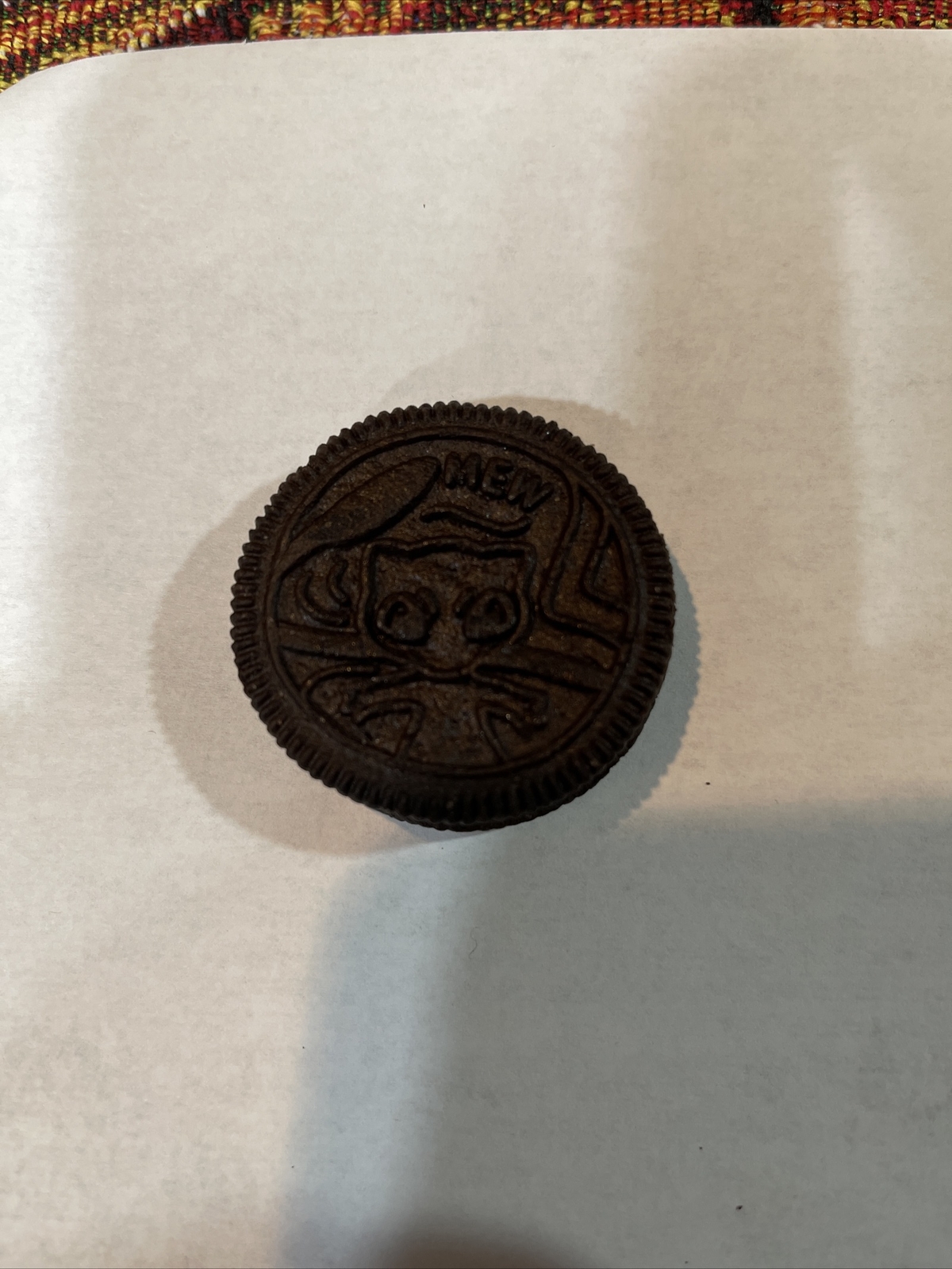 MEW pokemon chocolate oreo cookie pokemon oreos RARE MEW | eBay