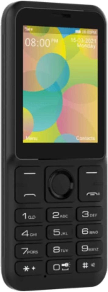 IMO Dash 4G Black & White UK Big Button SIM Free Mobile Phone-Bluetooth ...