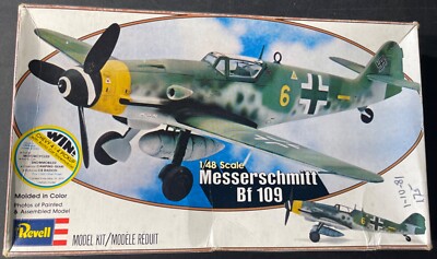 Revell Messerschmitt Bf 109 H-33 1/48 Open Model Kit ‘Sullys Hobbies ...