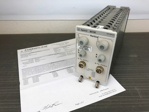 Keysight/Agilent 86115D 20/34GHz High-Volume Optical Transceiver w Opt ...