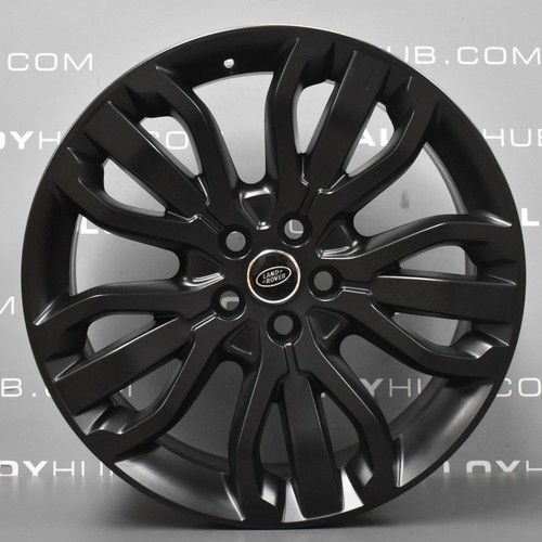 GENUINE RANGE ROVER VOGUE L322 STYLE 5007 21" INCH SATIN BLACK ALLOY ...