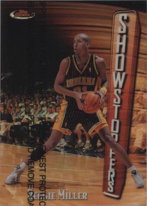 1997-98 Topps Finest - Common - Bronze Reggie Miller #240 Refractor for ...