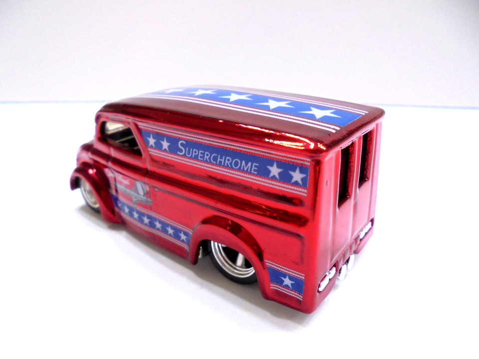 Loose Hot Wheels Dairy Delivery from CS Customs-Red Super Chrome-Real ...