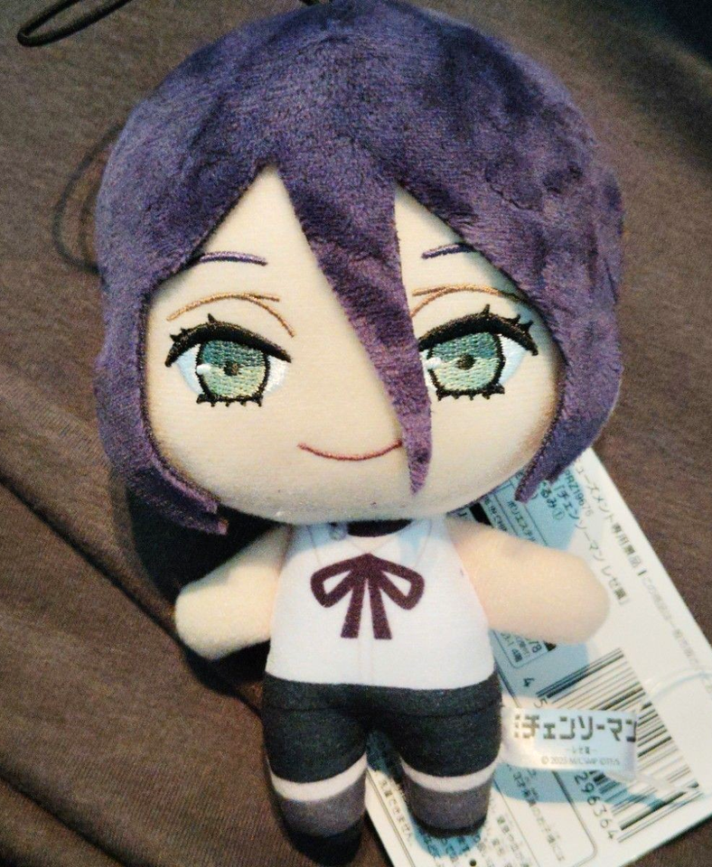 Chainsaw Man The Movie Reze Arc Plush Toy doll 18cm Reze Denji Set 2 ...