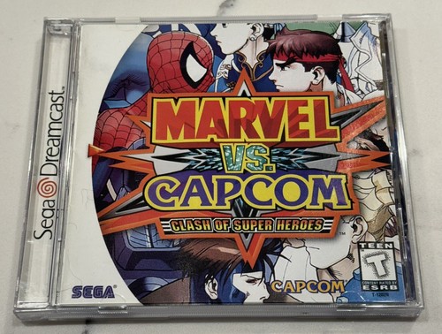 Marvel vs. Capcom: Clash of Super Heroes (Dreamcast, 1999) NM Disc ...