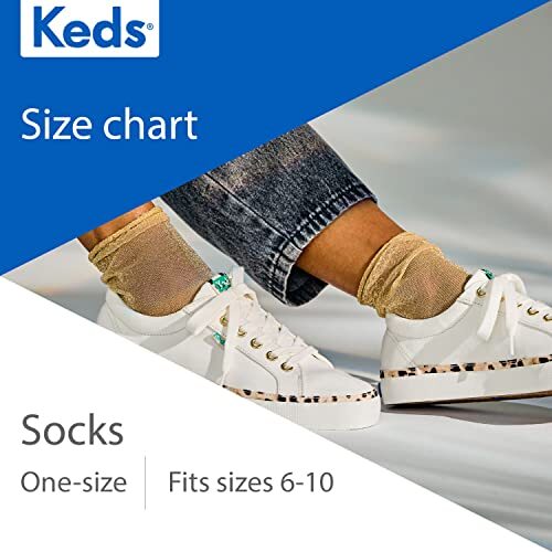 Keds Women's Ankle Socks with All Day Comfort and Cushion White (3 Pair ...