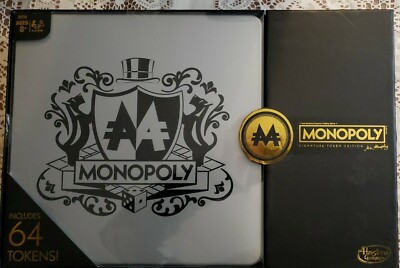 Hasbro Gaming Monopoly Signature Token Collection NIB. Rare*read ...