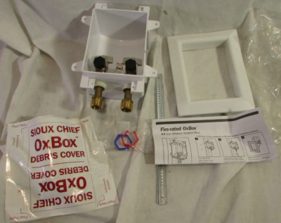 Sioux Chief 696RG2001MF - Fire-Rated OxBox Lavatory Outlet Box | eBay