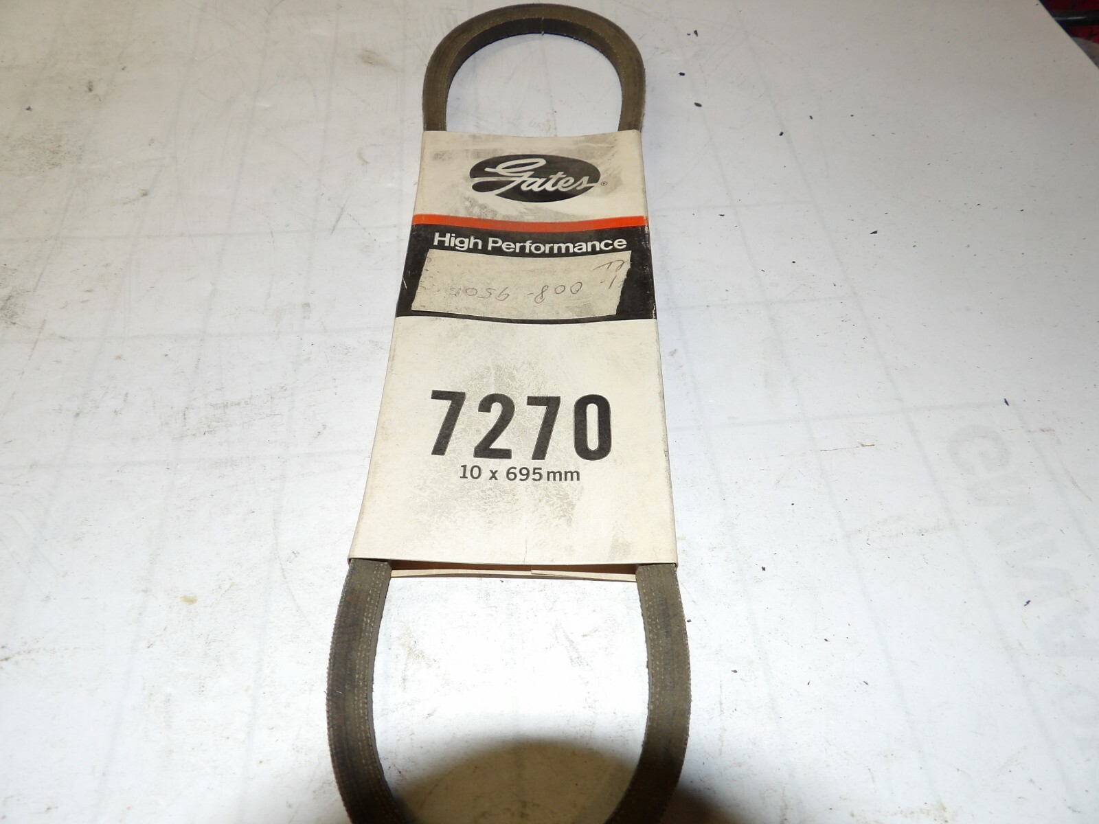 NEW GATES 7270 HIGH PERFORMANCE V-BELT 10MM WIDE X 695 MM L | eBay