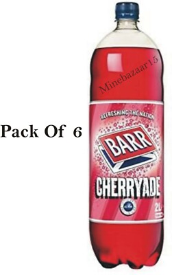 Barr Cherryade Fizzy Drink Soda Bottles - 2 Litre - Pack of 6 | eBay UK