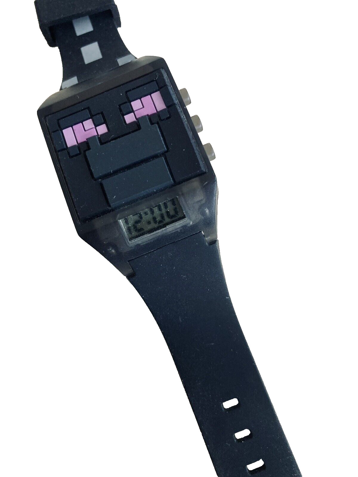 Minecraft Ender Dragon Flashing LCD Watch Light-Up Mo… - Gem