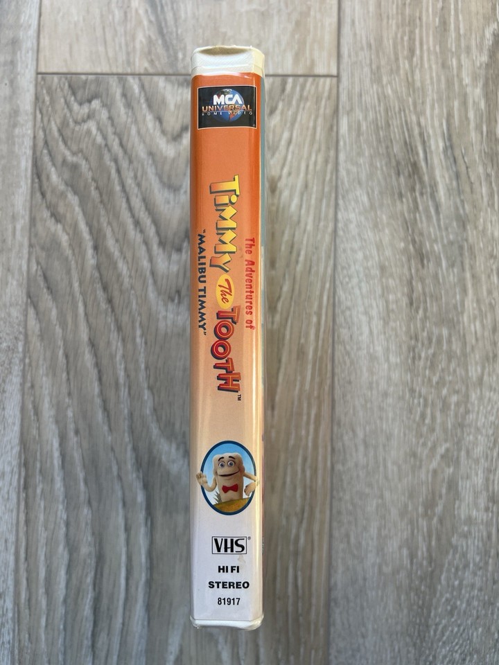 The Adventures of Timmy the Tooth - Malibu Timmy VHS - Tested | eBay