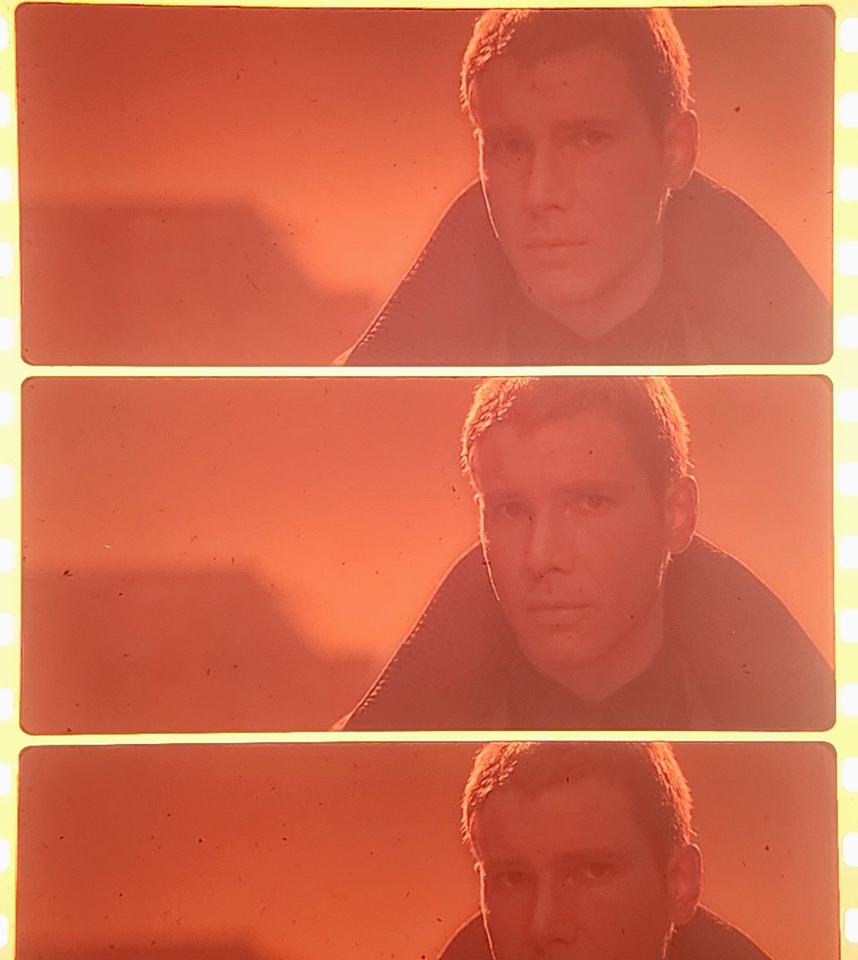 Rare Vintage Blade Runner 70mm Inter Positive Film Clip Deckard EEG ...