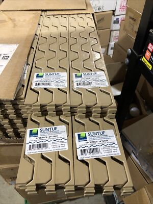 (LOT OF 24 STRIPS) Horizontal Plastic Closure Strips 24" SUNTUF Model ...