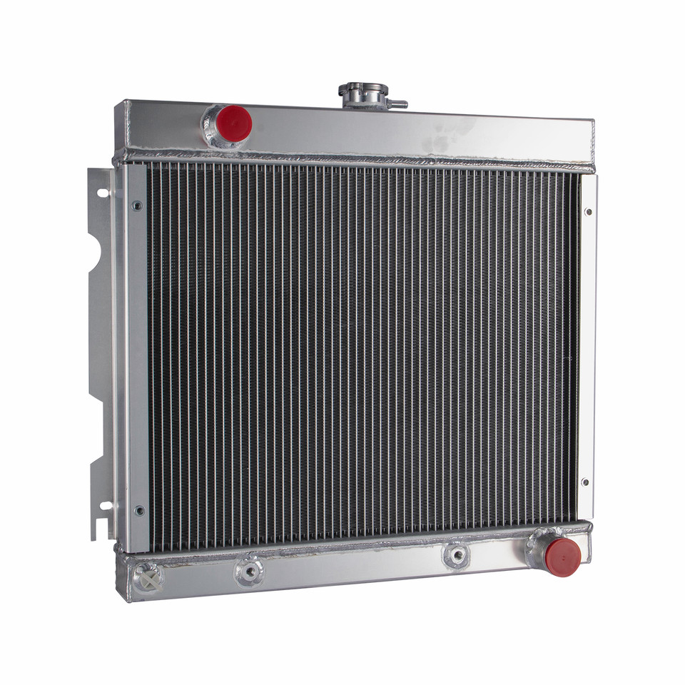 3 Row Aluminum Radiator fit 1970-1972 Dodge Dart Plymouth Duster ...