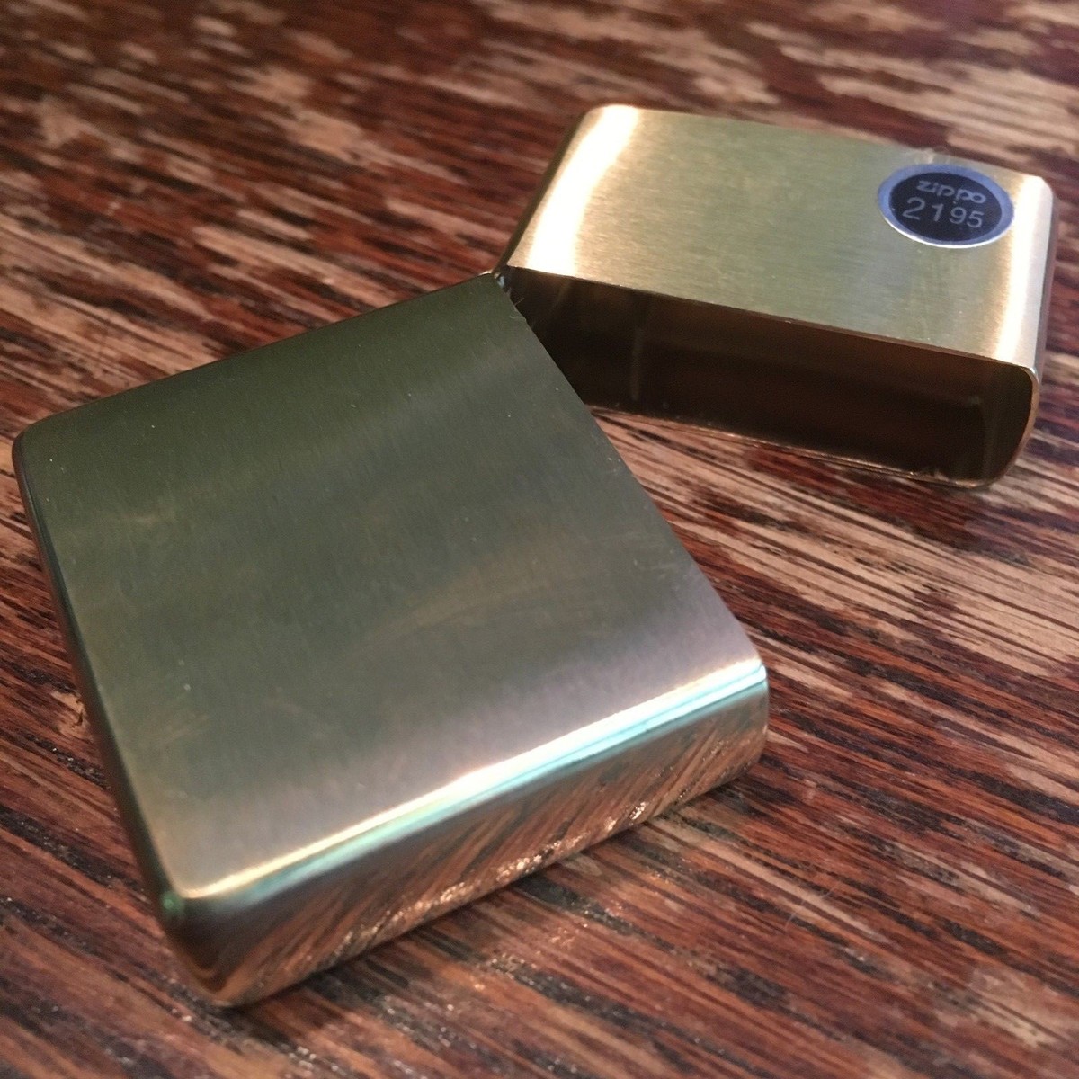 Limited Edition Zippos Genuine Zippo Classic Brushed Brass Lighter Case ...