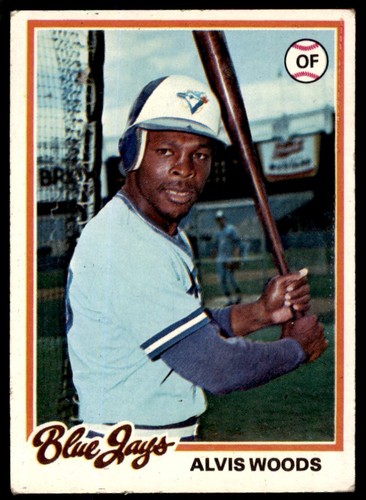 1978 TOPPS ALVIS WOODS . TORONTO BLUE JAYS #121 | eBay