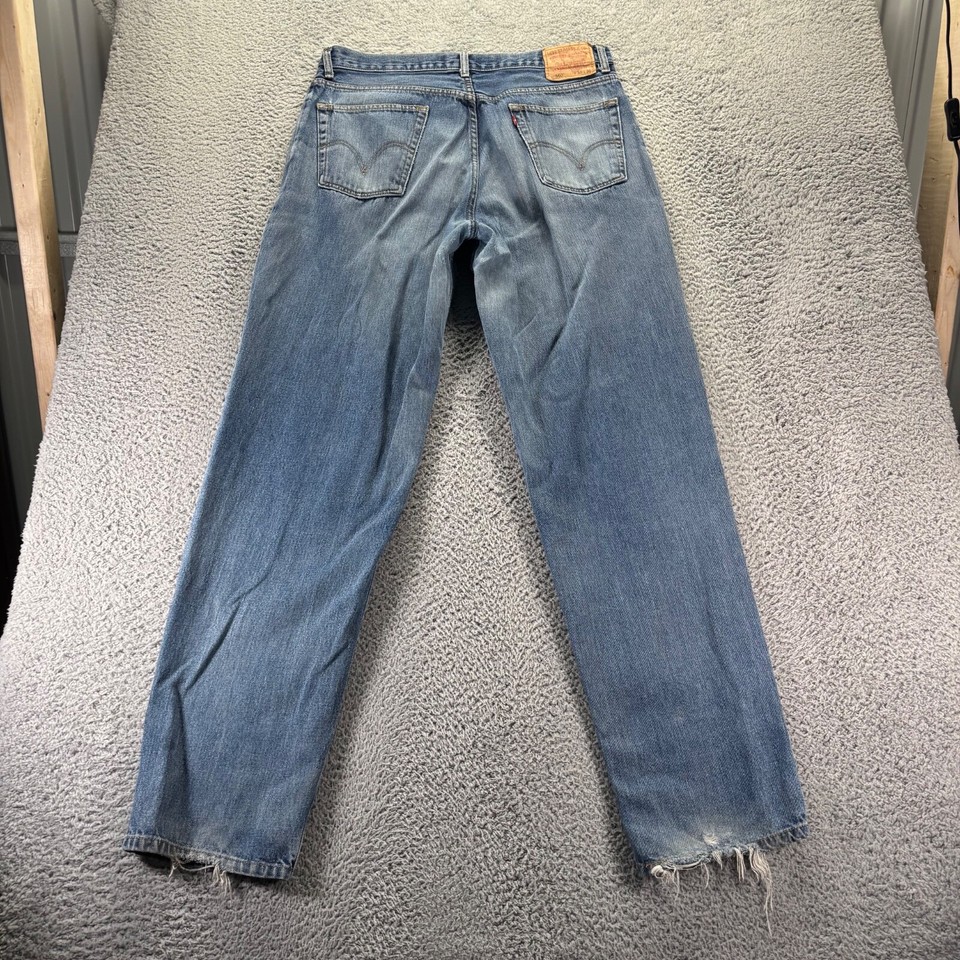 Vintage Levis 560 Jeans Mens 36x36 Blue Light Wash Cotton Comfort ...