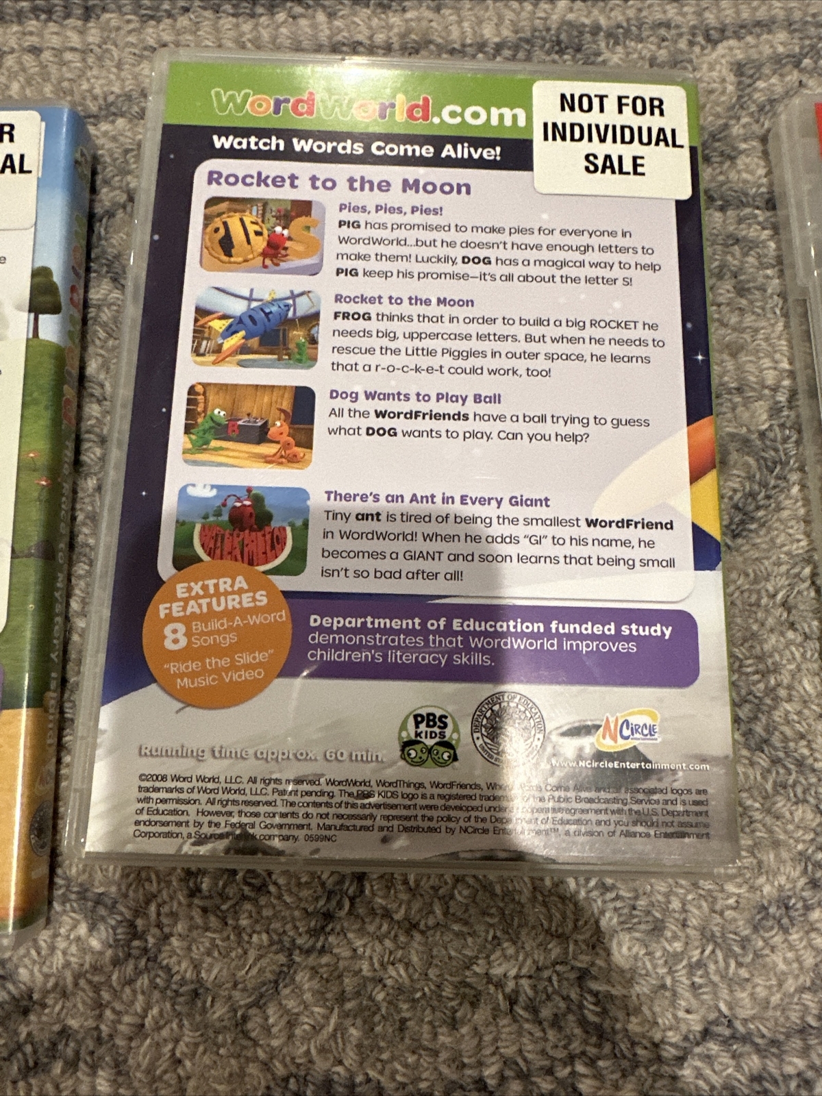 WordWorld: Race to Mystery Island - Rocket To The Moon-Castles In The ...