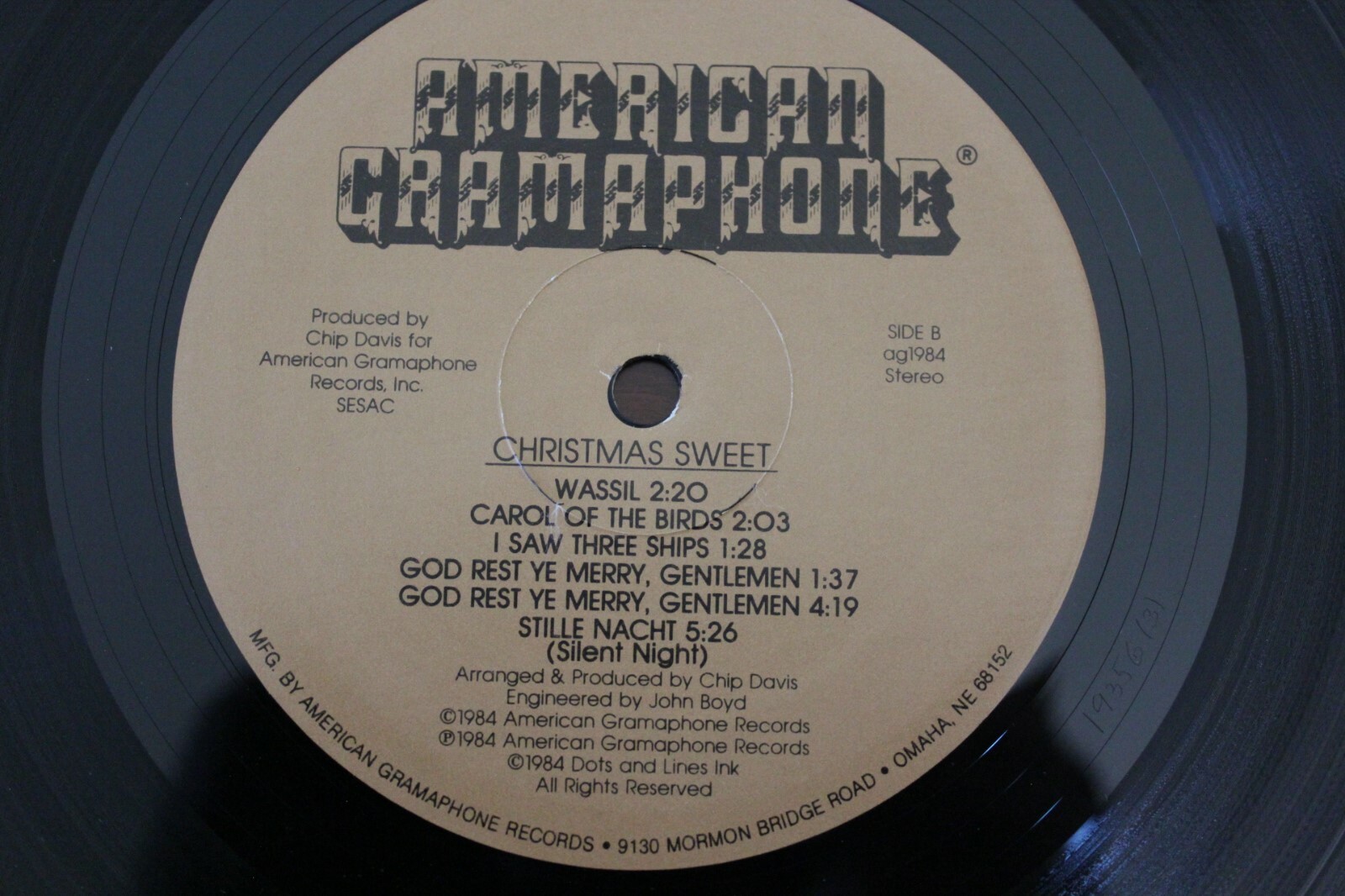 MANNHEIM STEMROLLER - CHRISTMAS - AMERICAN GRAMAPHONE - AG 1984 ...