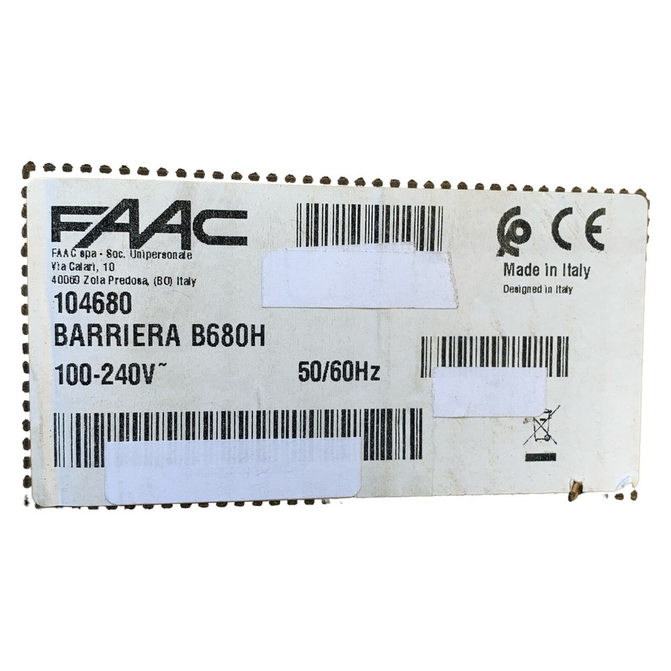 FAAC B680H 207754 Pumpeneinheit | eBay