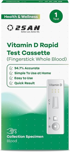 2San Vitamin D Test Kit At Home Fingerstick Blood Test x 1 pack | eBay ...