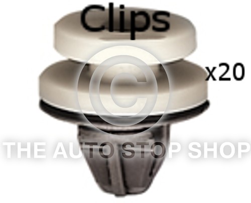 Clips Portes Panneaux 8,2MM Renault Trafic/ Twingo/ Vent / Zoe Etc ...