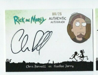 Cryptozoic Rick and Morty season 2 autograph card Chris Parnell 06/25 ...