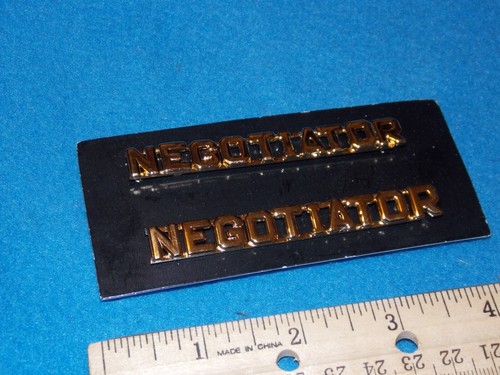 Negotiator Uniform COLLAR PINS - GOLD TONE - NEW | eBay